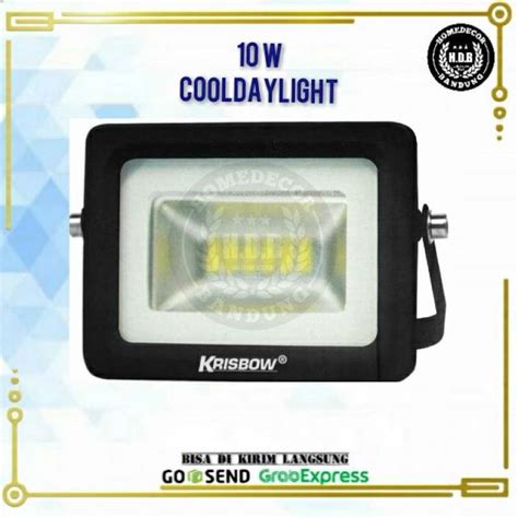 Promo Krisbow Lampu Sorot Led W K Ip Cooldaylight Lampu Sorot Led Diskon Di