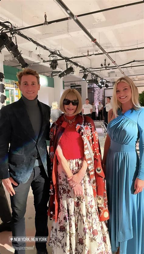 Casper Ruud And His Gf At Nyfw R Tennis