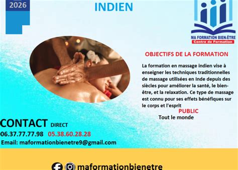 Formation Massage Indien Cheveux Soins Coiffure Au Maroc Mouhimma