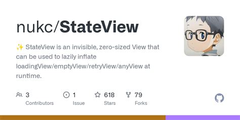 Github Nukc Stateview Sparkles Stateview Is An Invisible Zero Sized View That Can Be Used