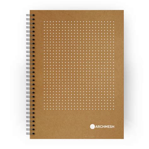 Archmesh A4 Dot Grid Notebook Dot Isometric Square Grid Notebooks