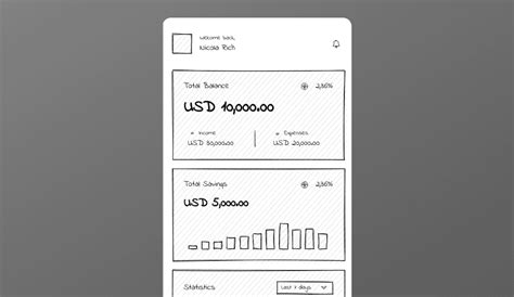 Banking App Wireframe Banking App Wireframe Template Uizard