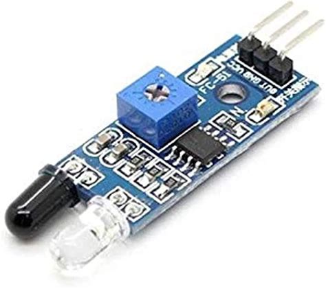 Robotbanao Ir Infrared Obstacle Avoidance Sensor Module For Smart Car Robot 3 Wire Ir Sensor