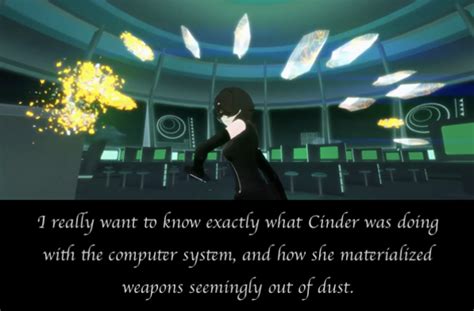 Tell Us Your Secrets Cinder Rwby Know Your Meme