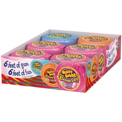Hubba Bubba Bubble Tape Asst 12 Pack 1 Unit Kroger