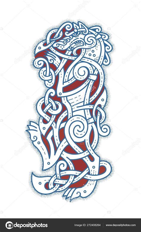 Norse Wolf Art