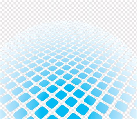 파란색 하프톤 사각형 배경 Png Pngwing