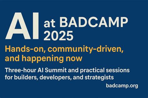 Badcamp2025 Drupalai Opensourceai Nocodeai Aiindrupal