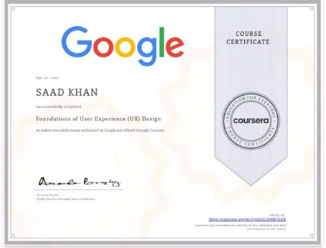Saad Khattak On Linkedin Uxdesign Certificateearned Careerdevelopment