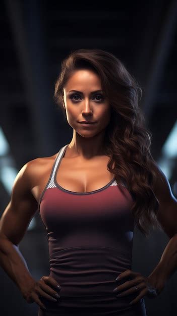 Premium Ai Image Fitness Girl