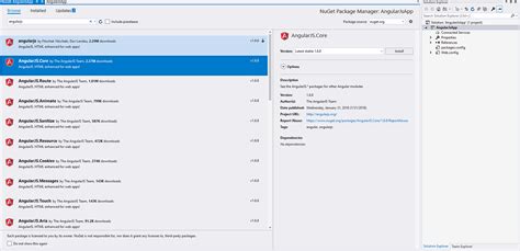 How To Create Angularjs Project In Vs 2017 Quick Guide By Faizan Amjad Medium