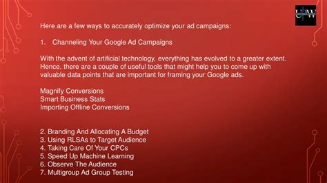 PPT How To Optimize Your Google Ads Account The Advanced Strategies PowerPoint Presentation