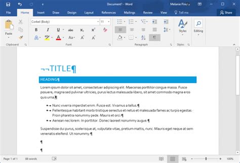How To Show Formatting Marks In Microsoft Word Laptop Mag