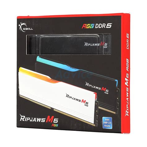 رم دسکتاپ Ddr5 دوکاناله 5200 مگاهرتز Cl40 جی اسکیل مدل Ripjaws M5 Rgb Black ظرفیت 32 گیگابایت