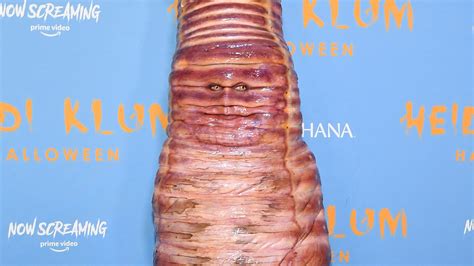 Watch Today Excerpt Heidi Klum Explains Why She Dressed As Giant Worm For Halloween