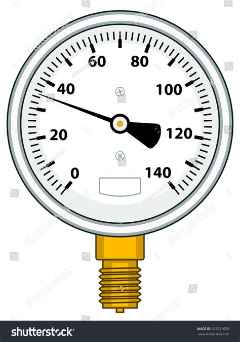 Illustration Manometer Icon Stock Vector Royalty Free Shutterstock