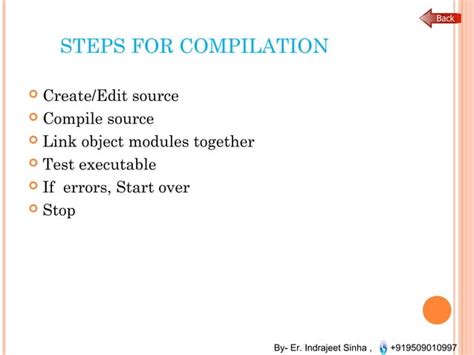 Programming In C PPT