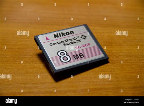 Computer Flash Memory Card Digital Camera Storage Data Photo Picture Image Keep Retain 8 Meg