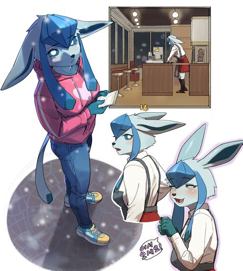 Glaceon Pokemon Drawn By Gu Deulmok Danbooru