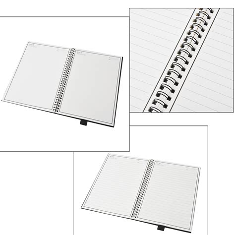 Buy Black A5 Smart Reusable Notebook 40 Sheets With Erasable Pen And