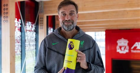 Klopp Named Premier League Manager Of The Month Gursher Chabba