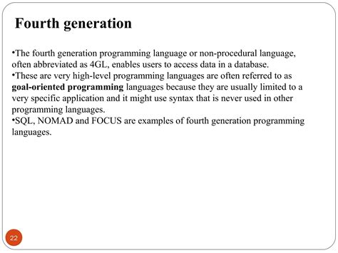 4 Evolution Of Programming Languages Ppt