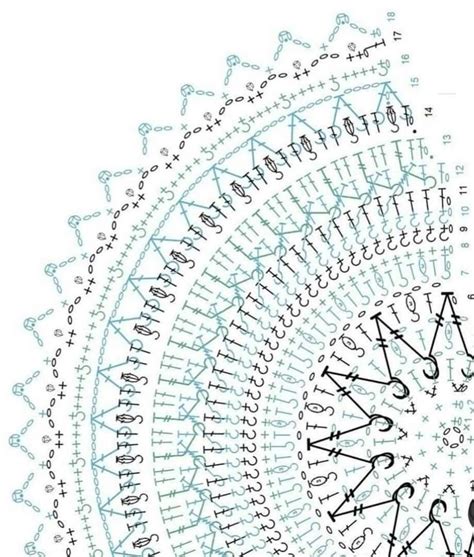 Салфетка тесла крючком схема 83 фото