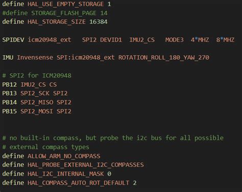 Ins Not Initialize On My Custom Stm32h743 Unsupported Hardware Ardupilot Discourse