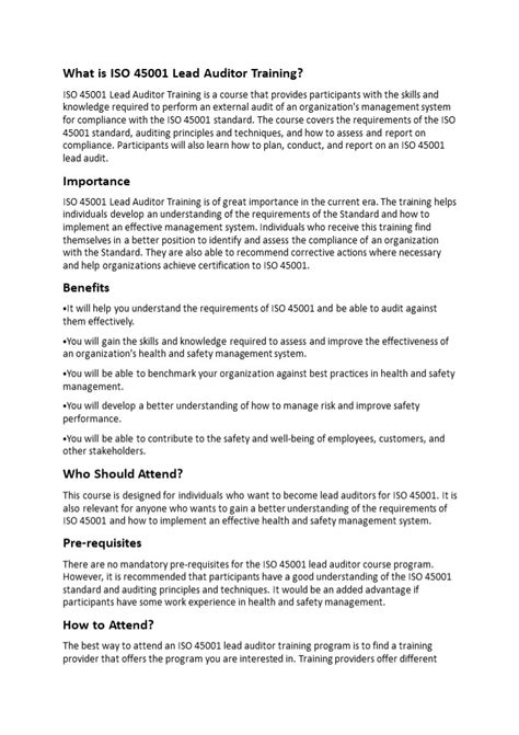 Ppt Iso 45001 Course Singapore Powerpoint Presentation Free To Download Id 96c175 Yjg5z