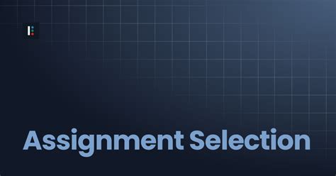 Assignment Selection Instructure Developer Documentation Portal