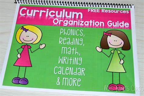 Curriculum Map For Kindergarten And First Grade Curriculum Mapping