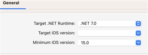 Target Ios Version Is Always Empty In My Projects Properties And I Get