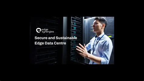 Edgesynergies Unveils Edge Data Centre Breakthrough At Dsbd Showcase