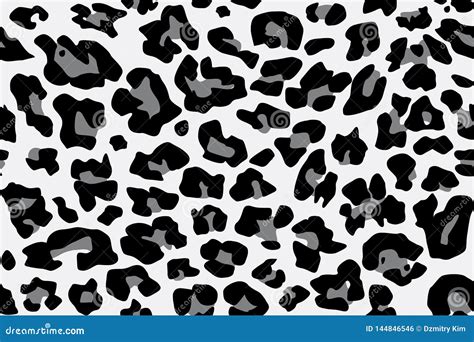 Snow Leopard Fur Pattern