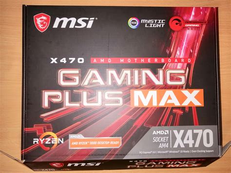 Обзор от покупателя на Материнская плата MSI X470 GAMING PLUS MAX (AM4 ...