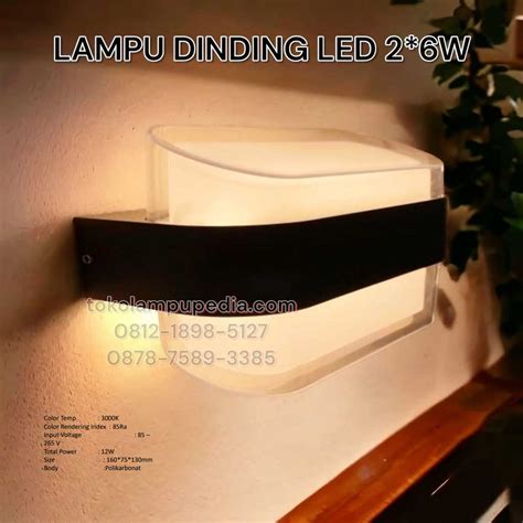 Jual Lampu Dinding LED W Harga Terbaru Toko Lampupedia