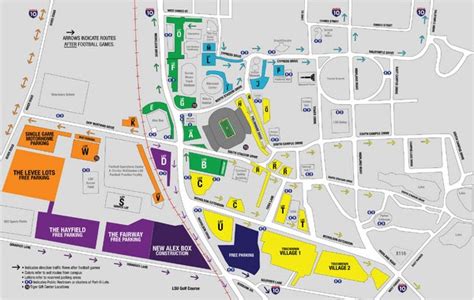 Printable Lsu Campus Map