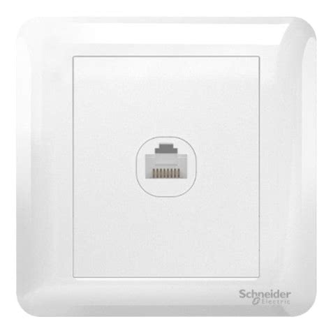 Schneider 1 Gang Category 5e Data Socket Model A3g31rj5e We