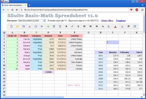 Download Ssuite Basic Math Spreadsheet V1 0 Freeware Afterdawn
