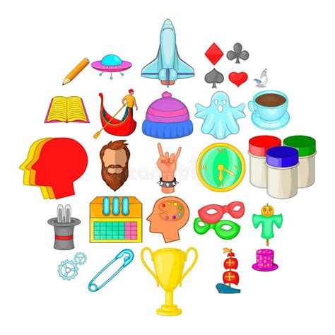 Vector Set Scouting Icons Stock Illustrations 119 Vector Set Scouting