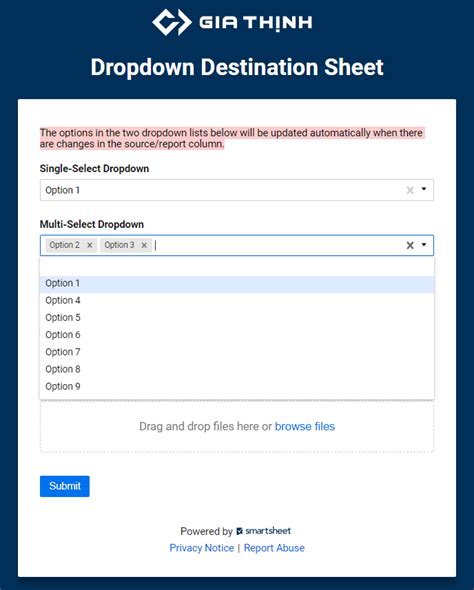 Smartdropdown For Smartsheet Real Time Dynamic Dropdowns