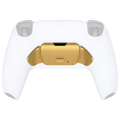 EXtremeRate Rise Remap Kit Gold Real Metal Buttons RMB Version K1 K2 Buttons Housing Remap