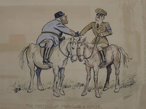 Edwin A Morrow The Meeting Of Mussolini And Hitler And Hitler Takes