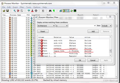 Process Monitor工具使用实验（23） Csdn博客