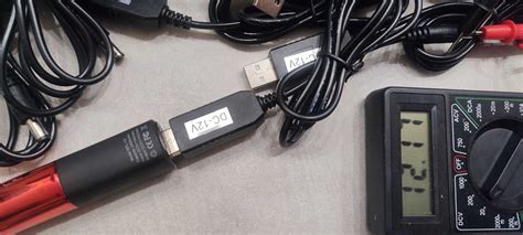 2 Кабеля USB DC-DC 12 и 9v кабель для роутера GPON терминала wifi: 140 ...
