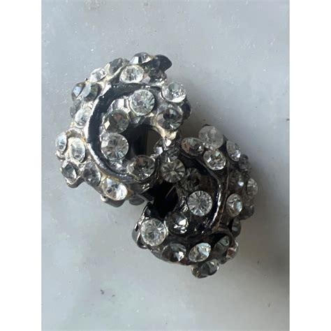 Alice De Parseval Paris Rare Vintage Rhinestone Silve… Gem