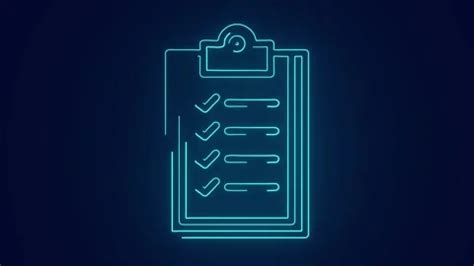 Checklist Done With Check Mark Task Fini Stock Video Pond