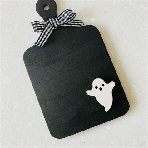 Ghost Wooden Cutting Board Etsy