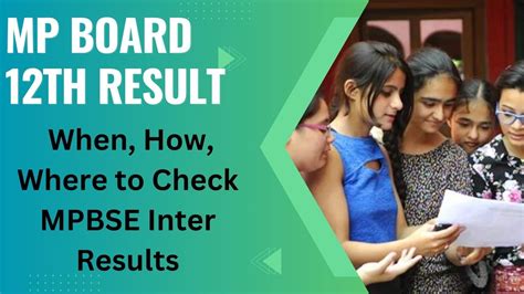 MP Board 12th Result 2024 OUT When How Where To Check MPBSE Inter Science Arts And Commerce
