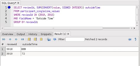 Example Sql Participant Custom Fields Collaborator Documentation